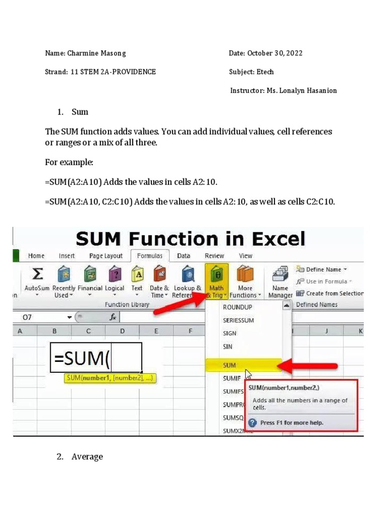 Etech 2 | PDF | Spreadsheet | Microsoft Excel