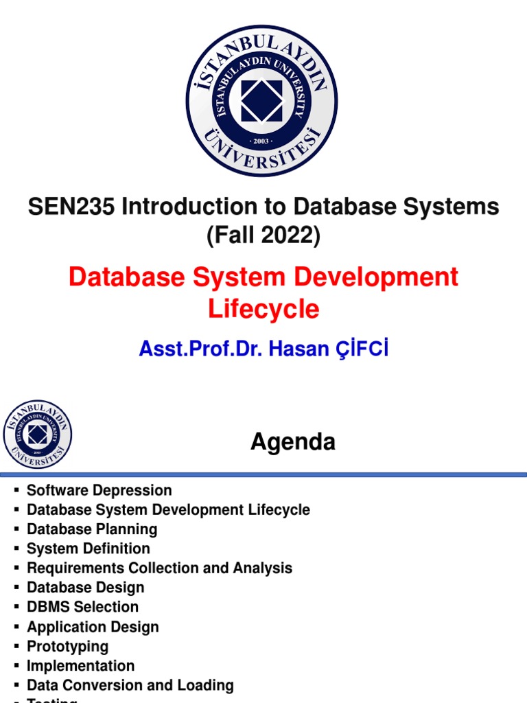 Database_Systems_Development_Lifecycle | PDF | Databases | Data Model
