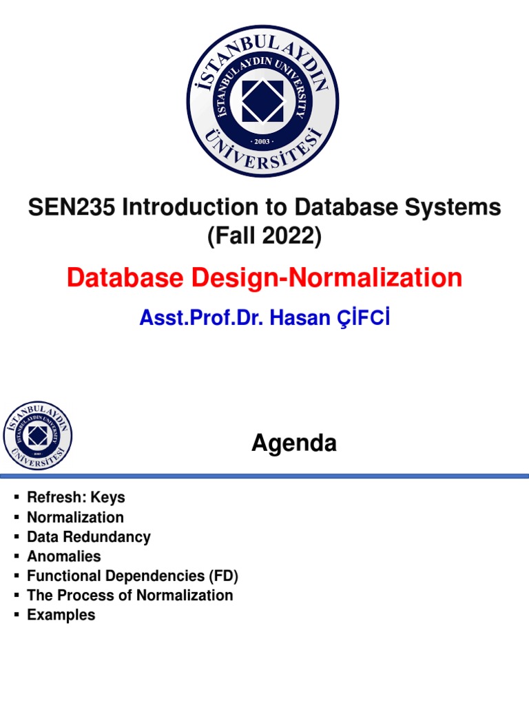 An Introduction to Database Normalization: Reducing Data Redundancy and Data Anomalies through ...