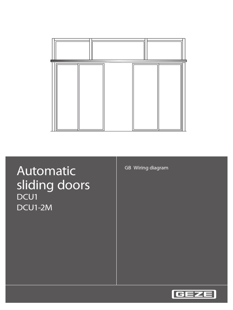Geze Manual | PDF | Door | Switch