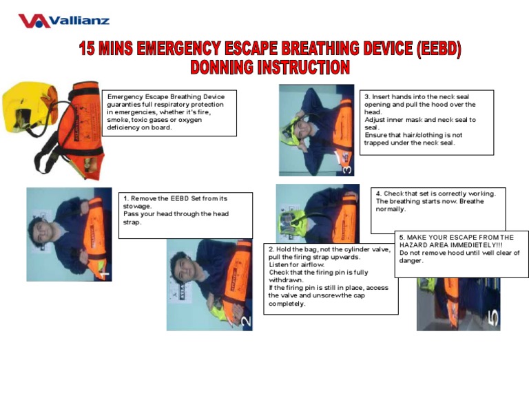 EEBD Donning Instruction | PDF
