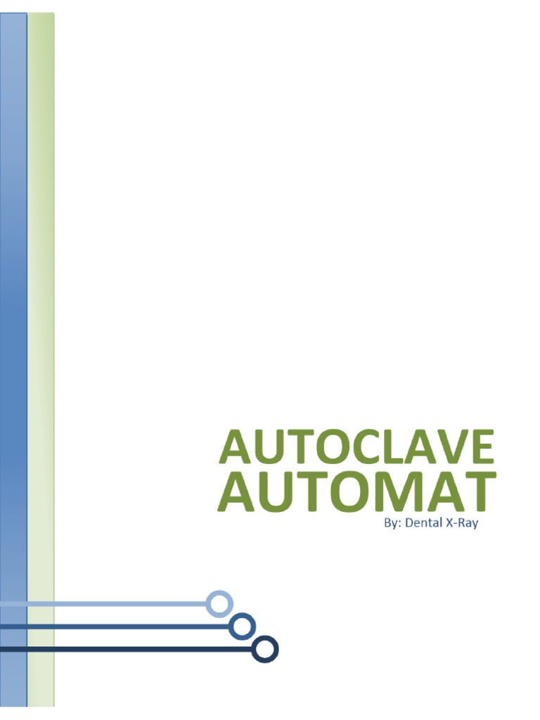 Autoclave Automat User Manual | PDF