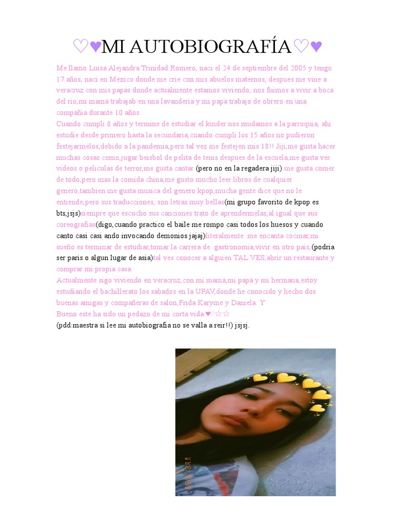 Mi Autobiografia | PDF