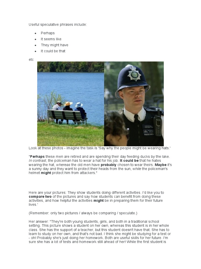 Useful Speculative Phrases Include | PDF | Social Media | Popular ...