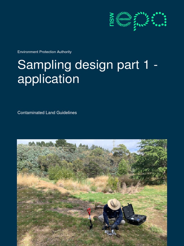 22p3915 Sampling Design Guidelines Part1 | PDF | Sampling (Statistics) | Statistics