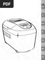 Toastmaster Bread Box Manual & Recipes | PDF | Breads | Dough