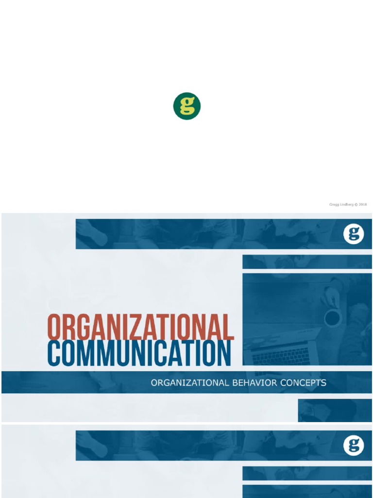 Organizational Communication | PDF