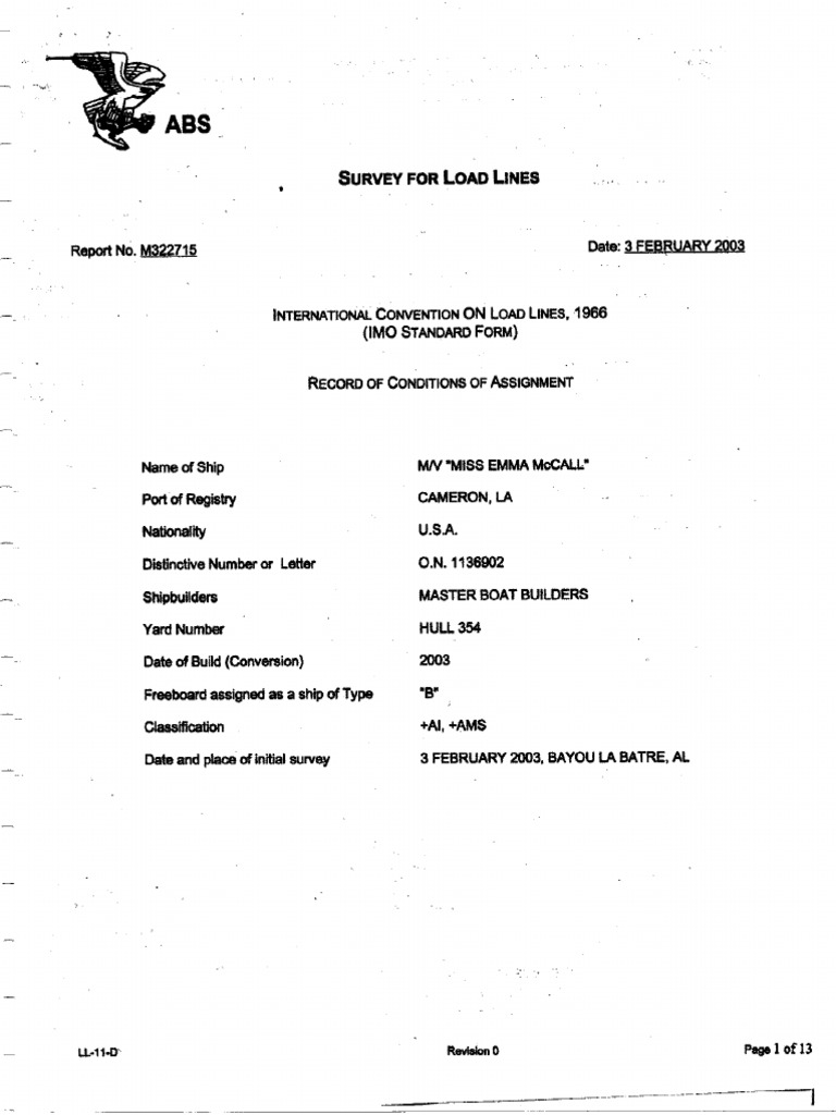 Emcc LL 11D 2003 | PDF