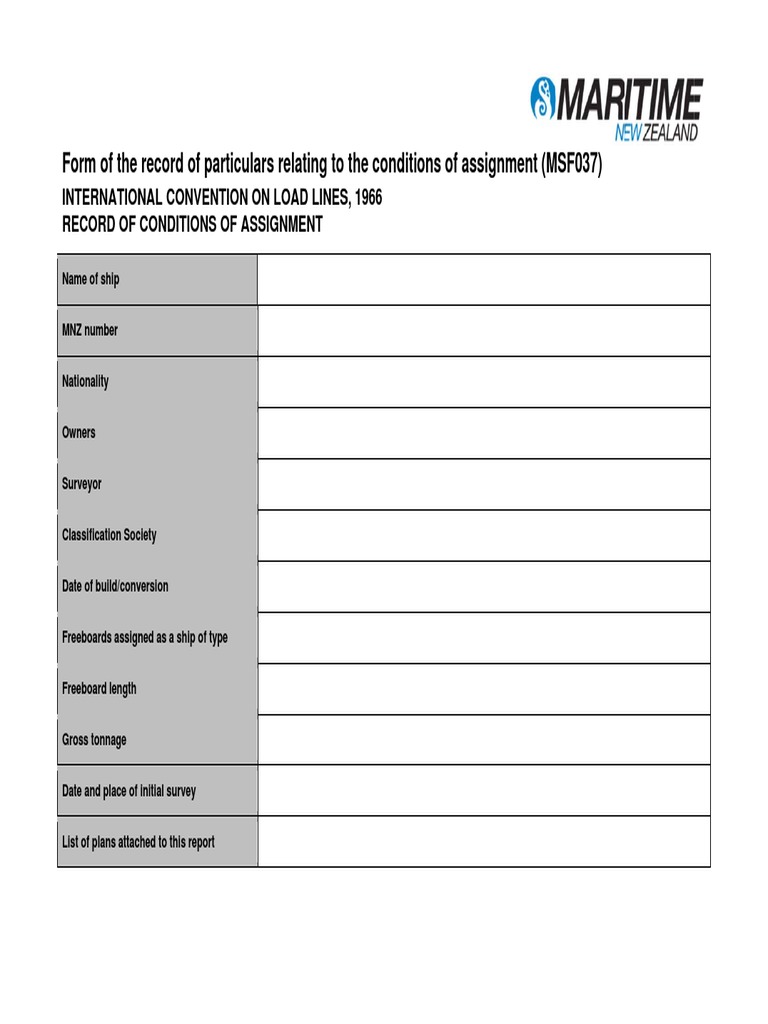 Ship Load Line Compliance Report | PDF | Deck (Ship) | Valve