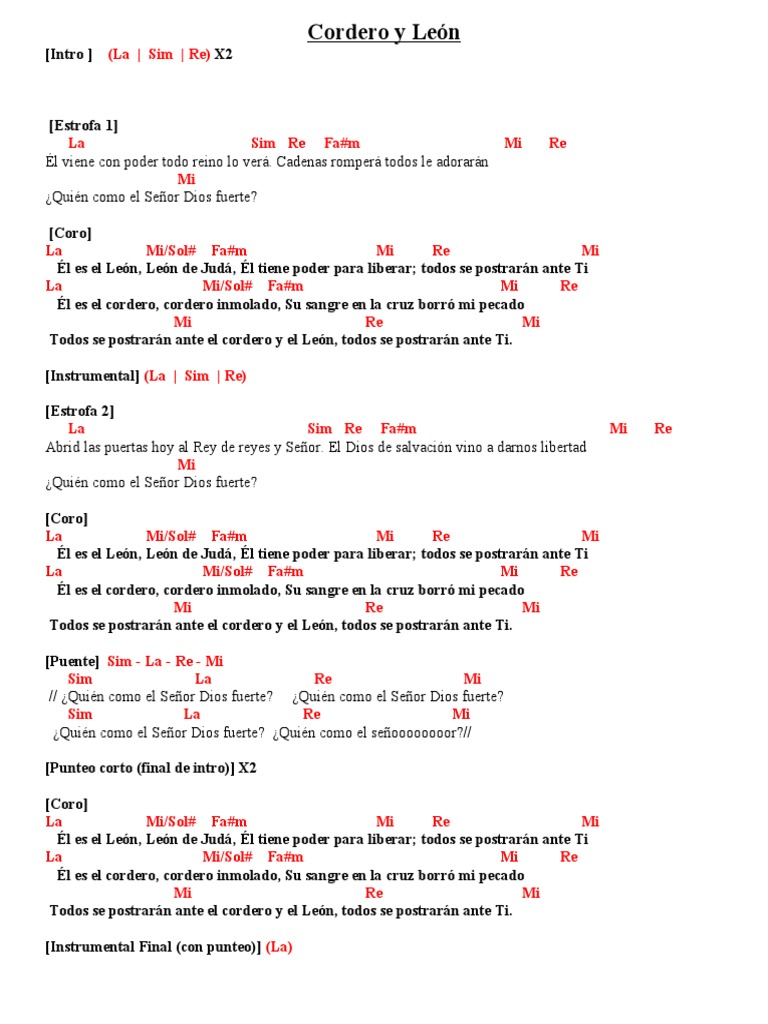 Cordero y León | PDF