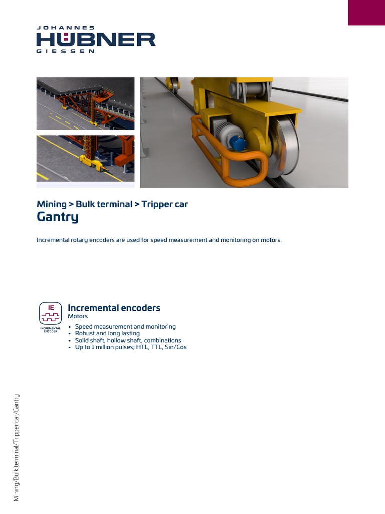Huebner-Giessen Mining Bulk-Terminal Tripper-Car Gantry-1 | PDF