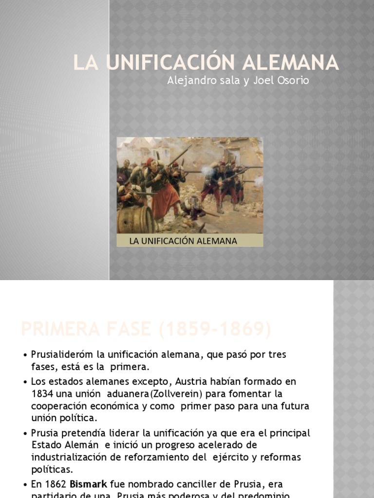 La Unificación Alemana | PDF