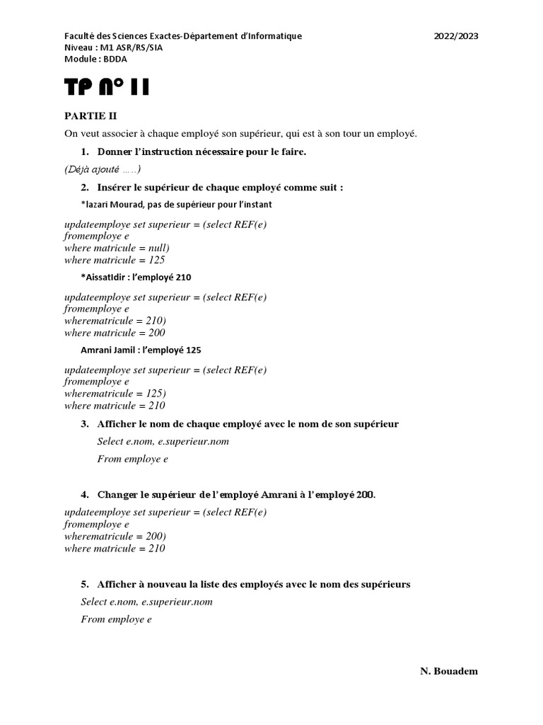 Corrigé Type Tp2 (Partie 2) | PDF | Échecs | Théorie (échecs)