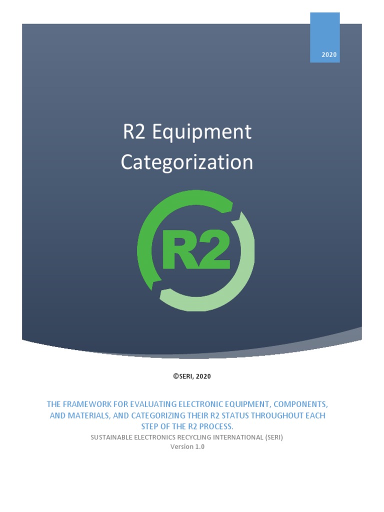 R2 Equipment | PDF | Specification (Technical Standard) | Computer Hardware