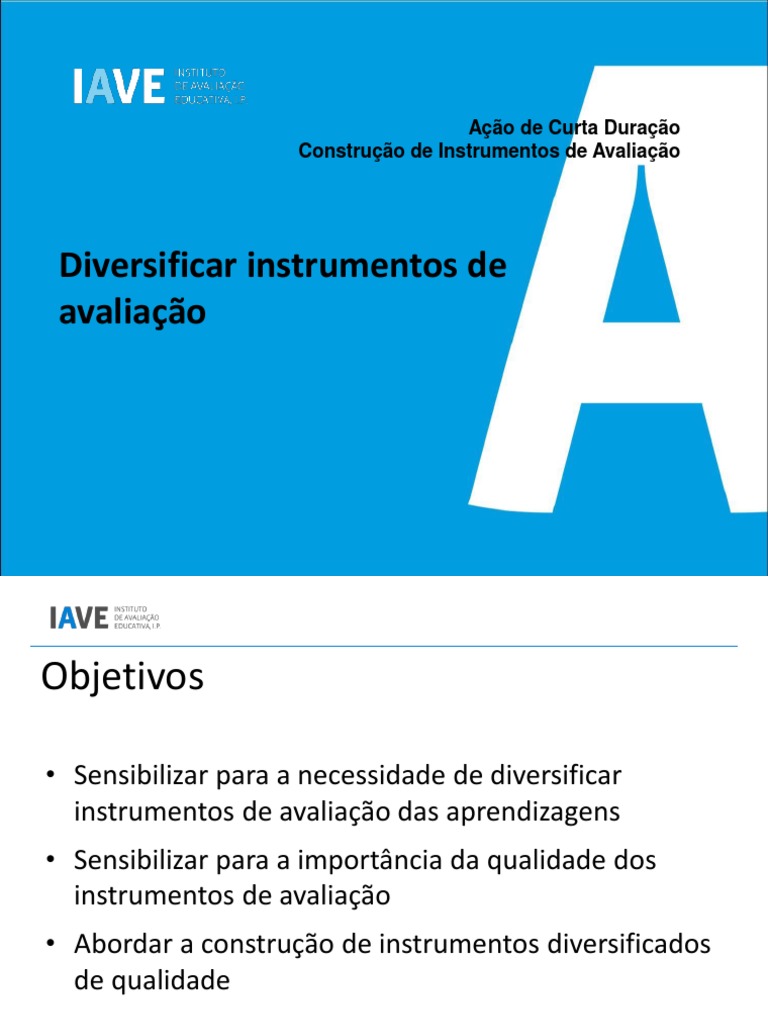Diversificar Avaliação Educacional | PDF | Aprendizado | Informação