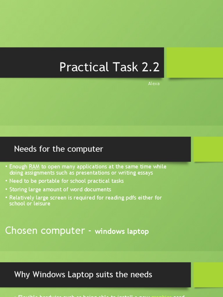 Practical Task 2 | PDF
