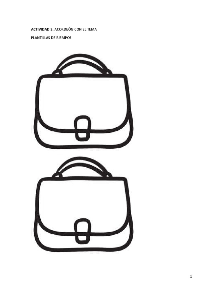 A3 - Acordeon - Plantillas Ejemplos | PDF | Métodos y materiales de ...