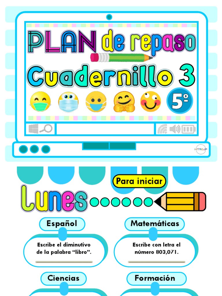 5° Cuadernillo 3 Repaso Juan Pablo | PDF | Río | Mesoamérica