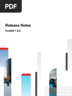 Fortios v7.2.11 Release Notes | PDF | Hyper V | Proxy Server