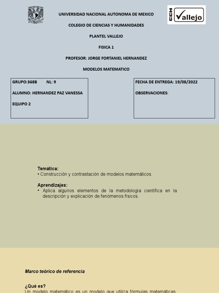 Modelos Matematicos | PDF | Matemáticas | Modelo matemático