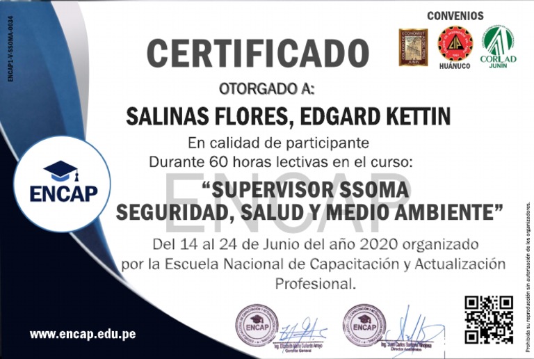 Certificado en Soma | PDF