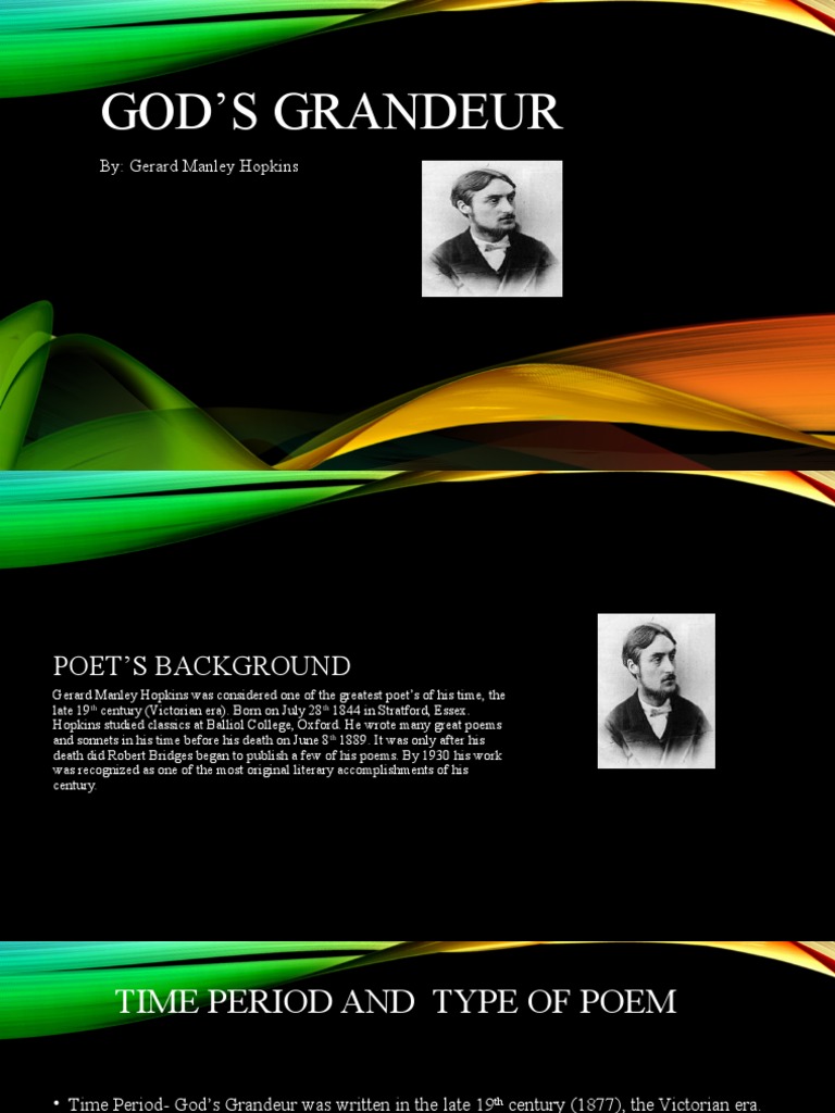 God's Grandeur | PDF | Poetry | Sonnets