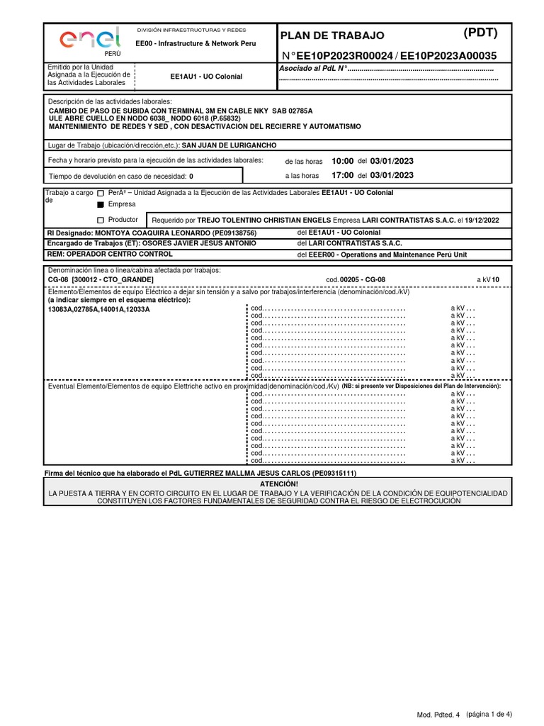 PDL 00024 | PDF | Ingenieria Eléctrica | Electricidad