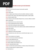 Glosario de Indigenismos y Significados | PDF