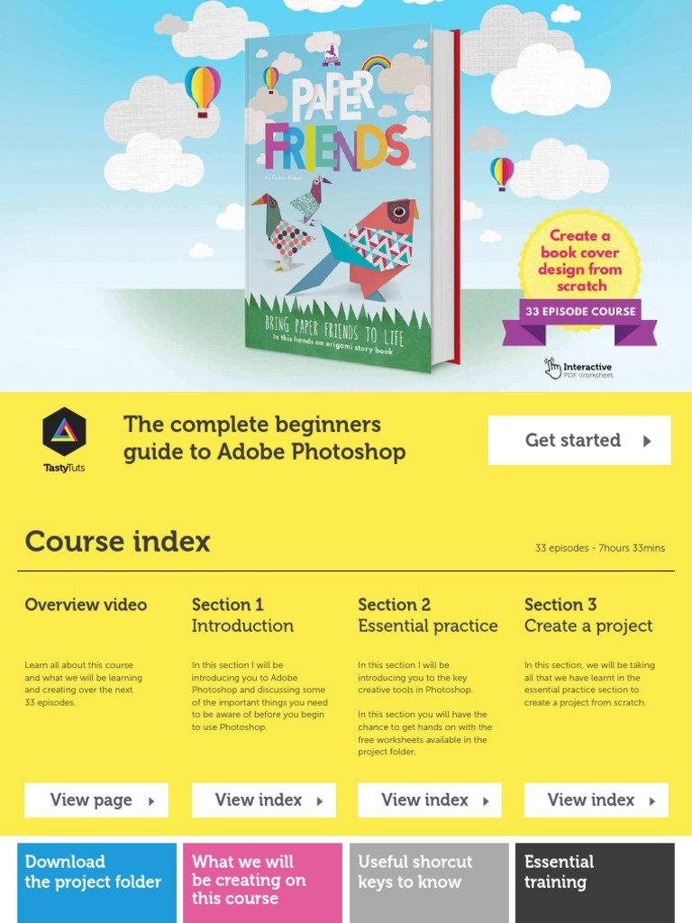 The Complete Beginners Guide To Adobe Photoshop. | PDF | Adobe ...