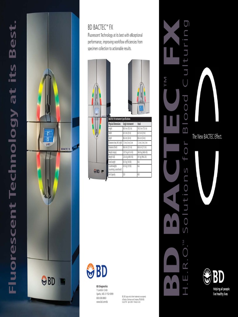 Bactec Brochure FX Top - Stack | PDF | Computing | Computer Science
