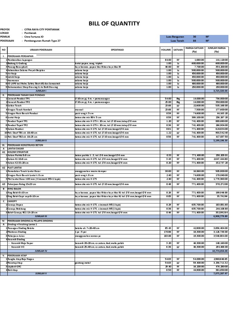 Type 30, Boq 2 JT | PDF