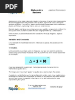 Integers Cheat Sheet | PDF