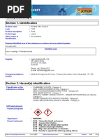 MSDS - Jotun Pilot II Blue | PDF | Safety | Chemistry