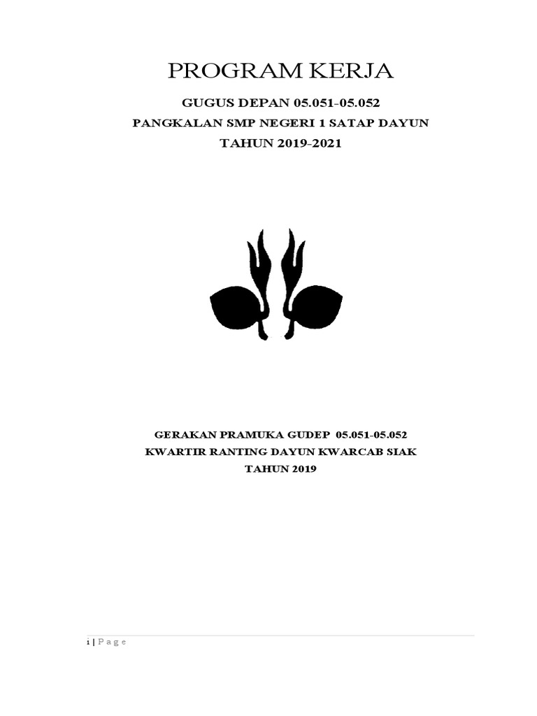Contoh Program Gudep Penggalang | PDF