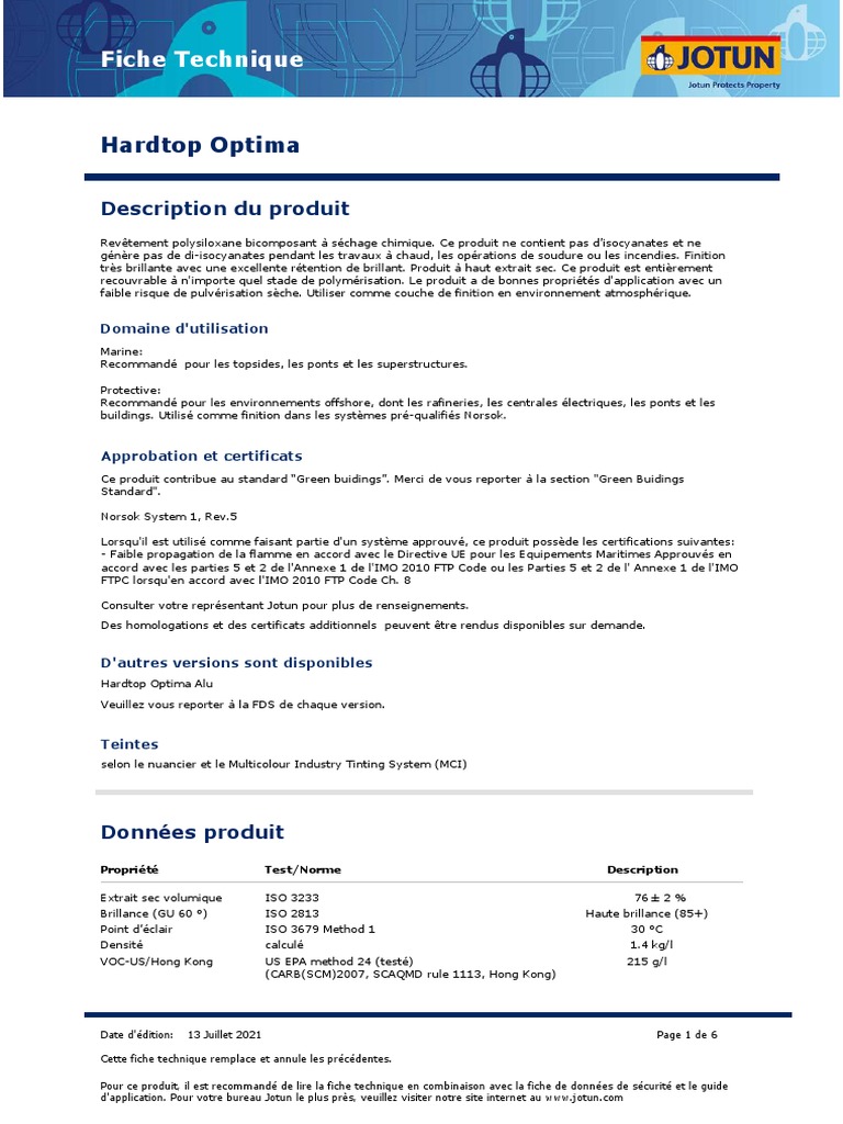 Hardtop Optima French | PDF | Peinture | Sciences physiques