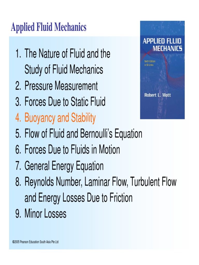 Chapter 4 Notes | PDF | Buoyancy | Fluid Mechanics