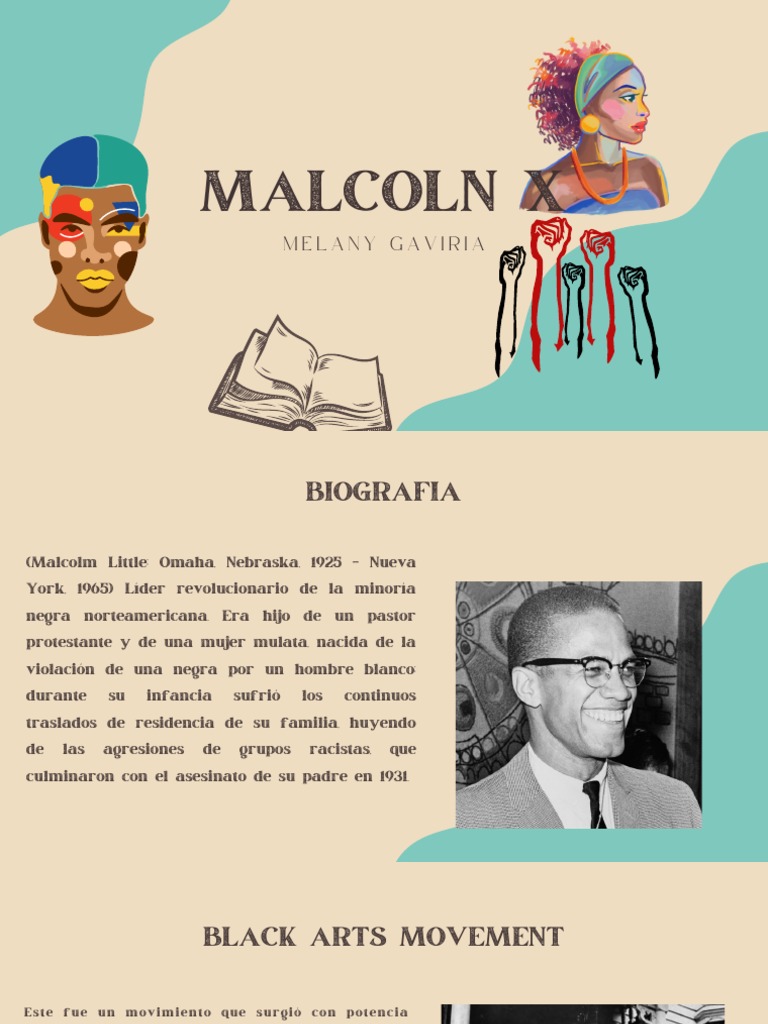 Biografía de Malcolm X: Vida y legado | PDF | Malcolm x | Martin Luther ...