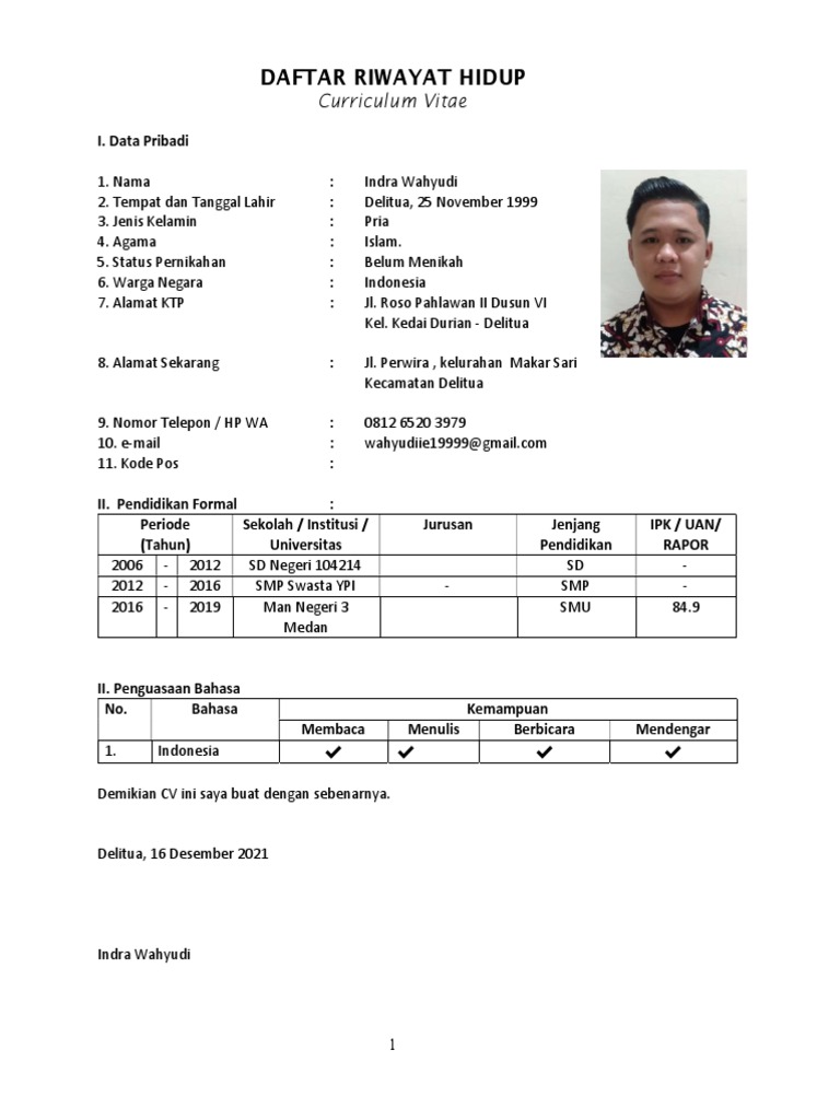 Indra CV | PDF