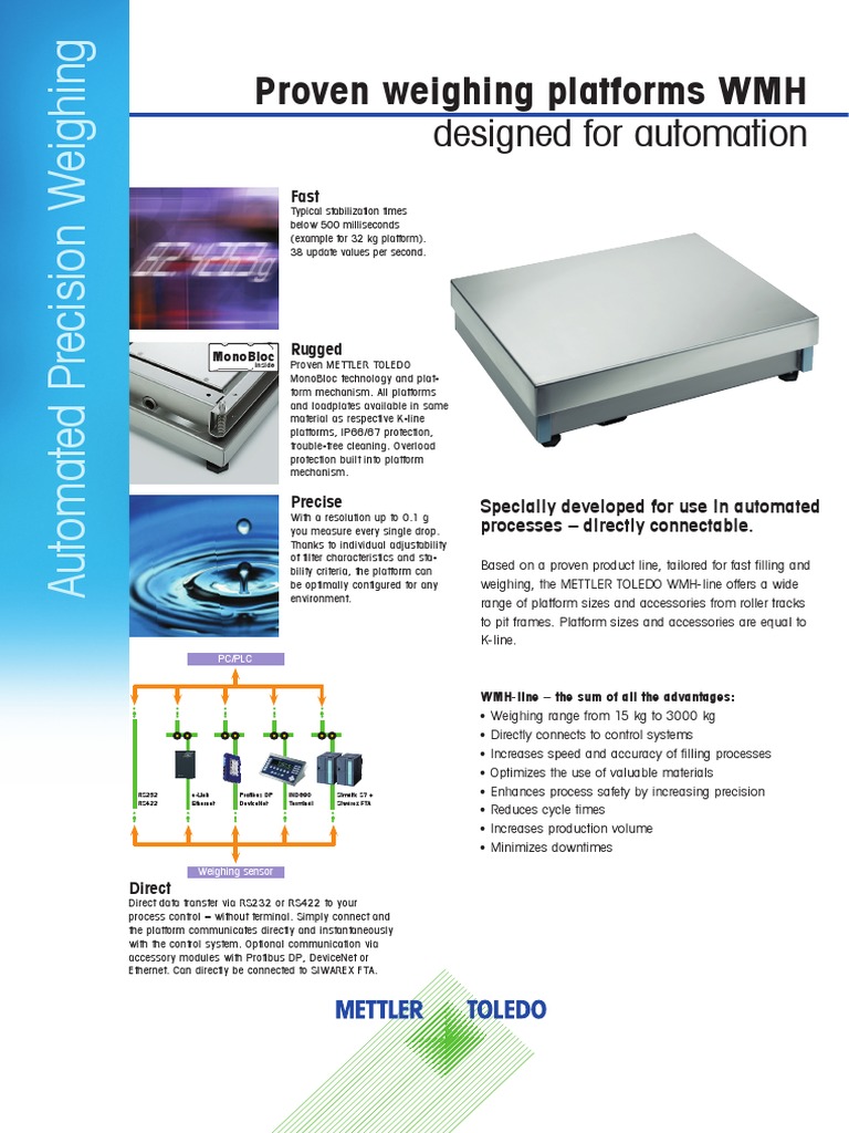 WMH Datasheet | PDF | Automation | Manufactured Goods