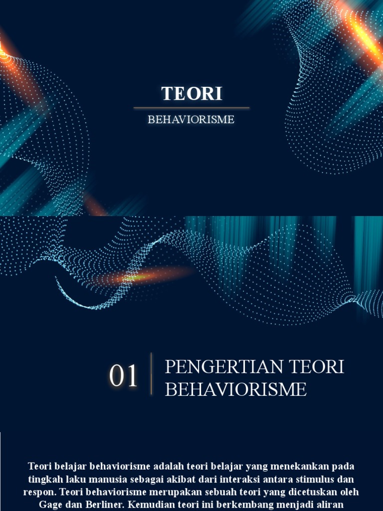 Teori Behaviorisme dalam Pembelajaran | PDF | Pengembangan Diri
