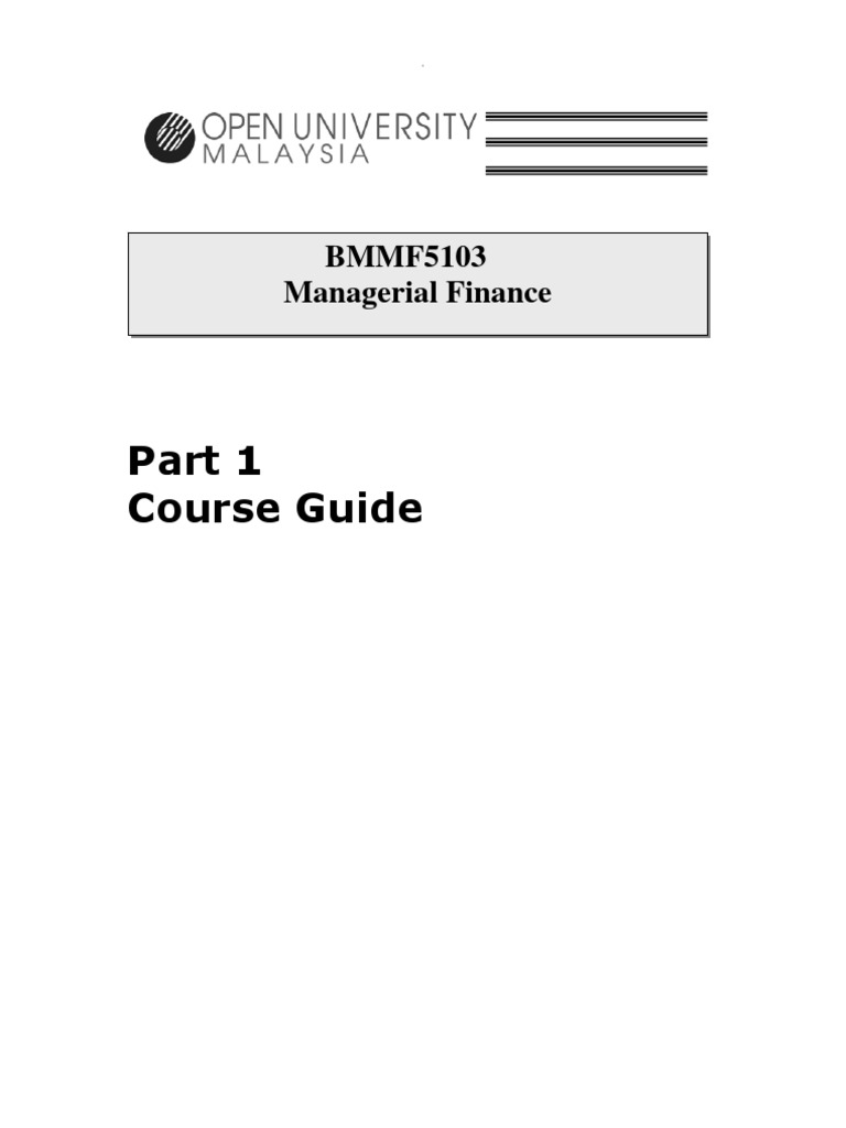 Managerial Finance | PDF | Beta (Finance) | Present Value
