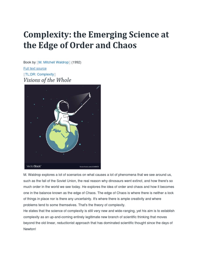 Complexity | PDF | System | Science