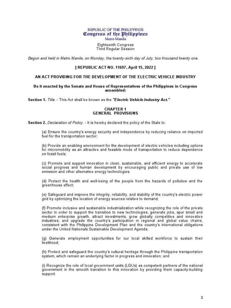 Evida Law | Download Free PDF | Electric Vehicle | Hybrid Electric Vehicle