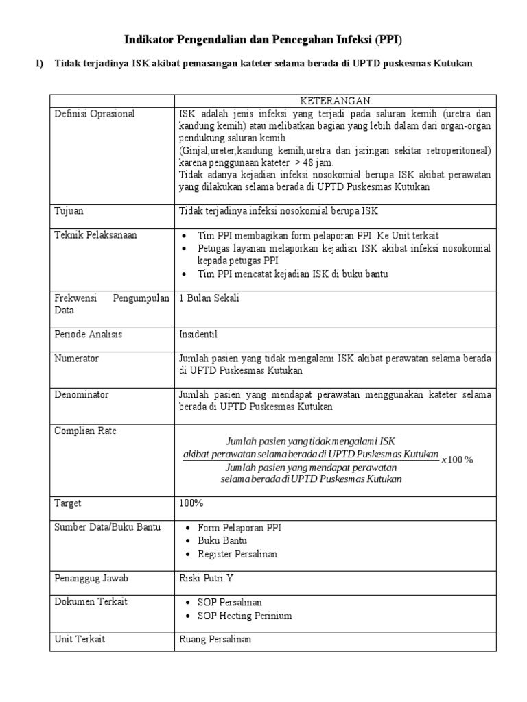 Indikator Ppi Baru 2022 | PDF