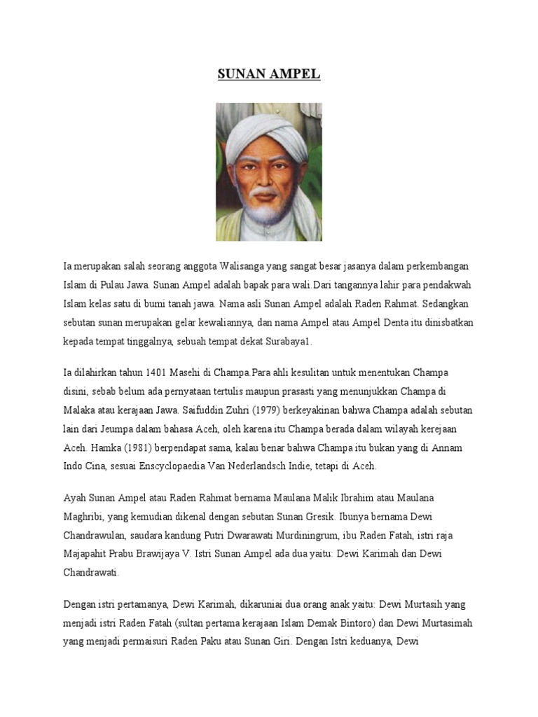 Sunan Ampel | PDF