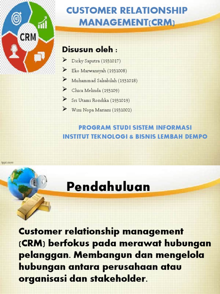 Customer Relationship Management (CRM) | PDF