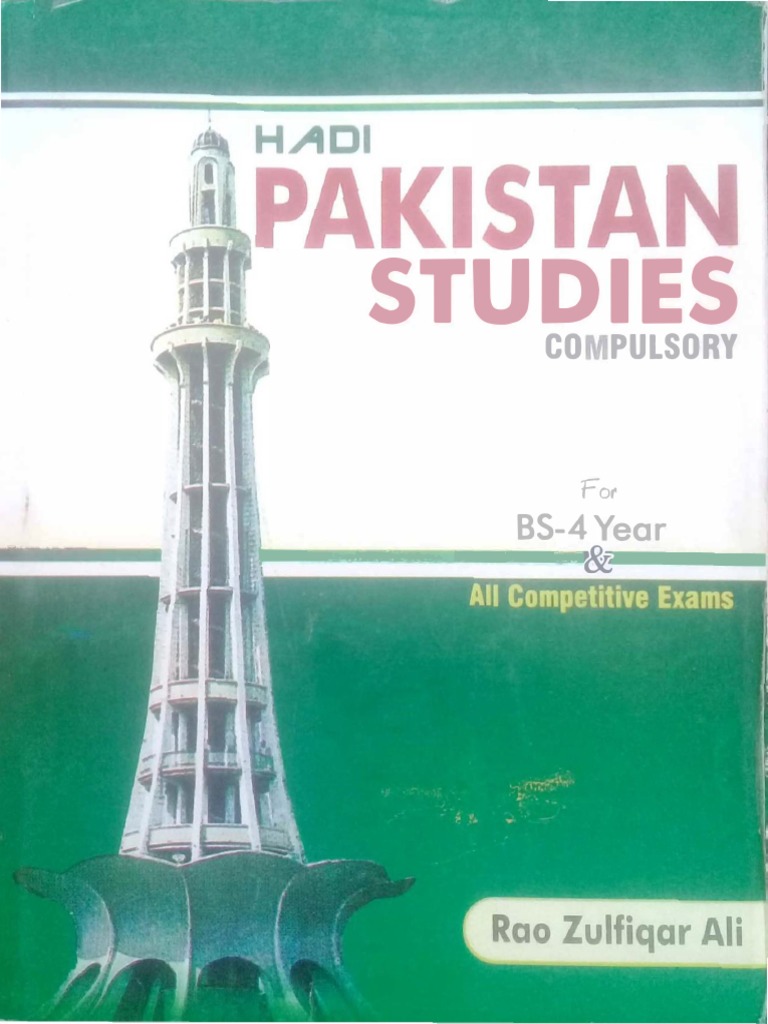 Pakistan Studies Book | Download Free PDF | Two Nation Theory ...