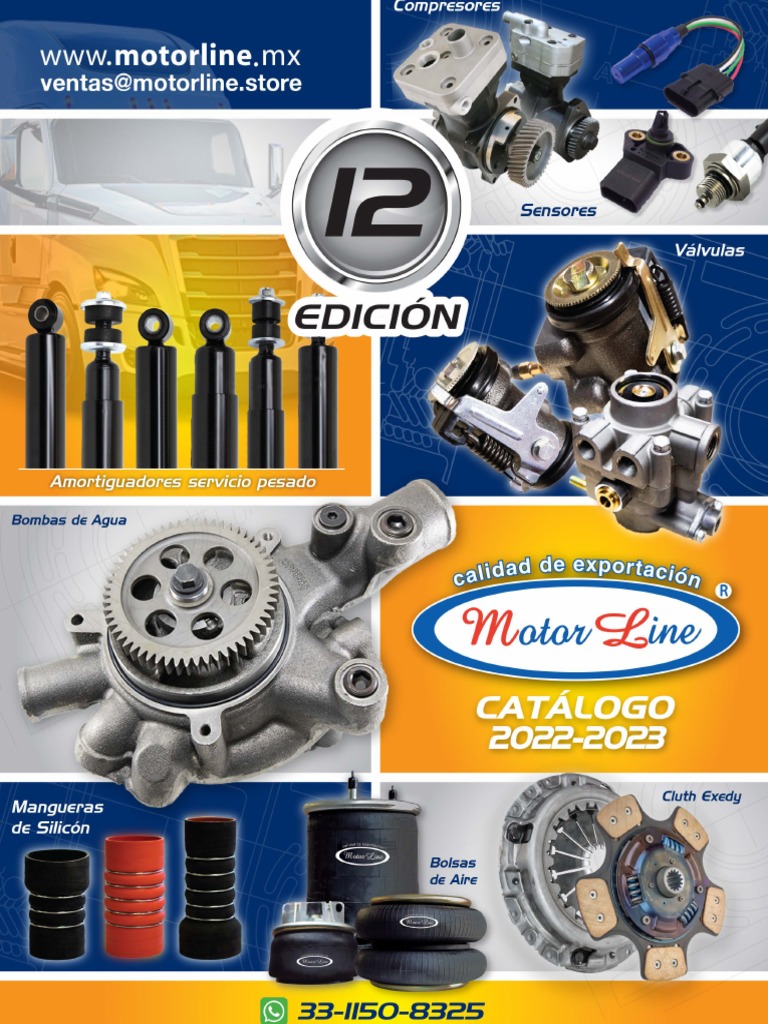 Catalogo Motorline MX 2022 2023 | PDF