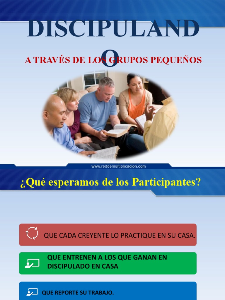 Discipulando A Través de Los Grupos Pequeños | PDF