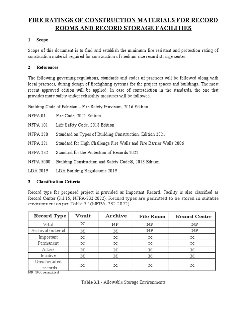 Fire Rating of Construction Material | PDF | Fire Safety | Construction Law